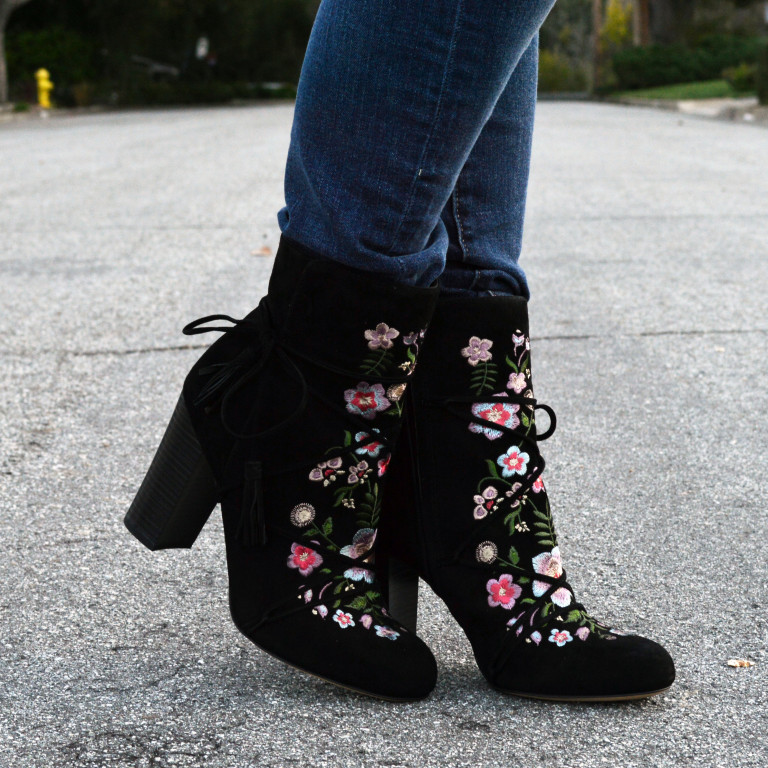 Floral booties for spring – Bay Area Fashionista