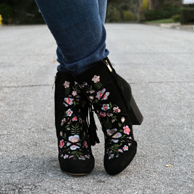 Floral booties for spring – Bay Area Fashionista