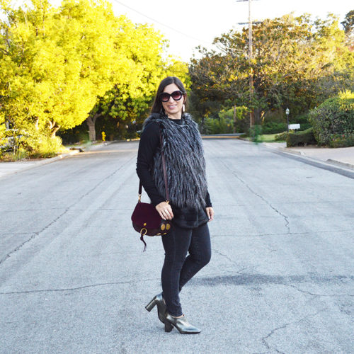 Fall faux fur vest on sale – Bay Area Fashionista