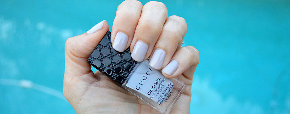 Gucci Swan nail polish spring 2017 review | Bay Area Fashionista