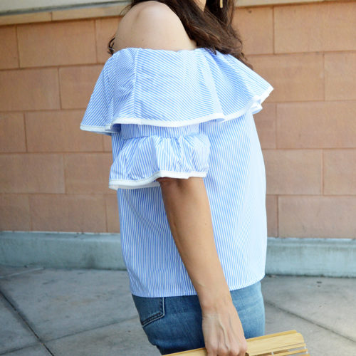 Ruffle top under 20 – Bay Area Fashionista