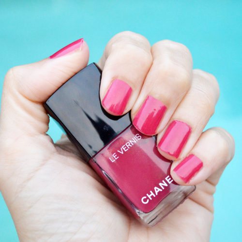 Chanel Rose Prodigious nail polish review – Bay Area Fashionista