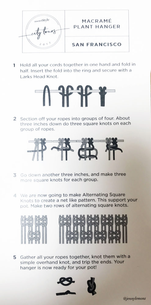 How to Macrame | a beginners guide – Bay Area Fashionista