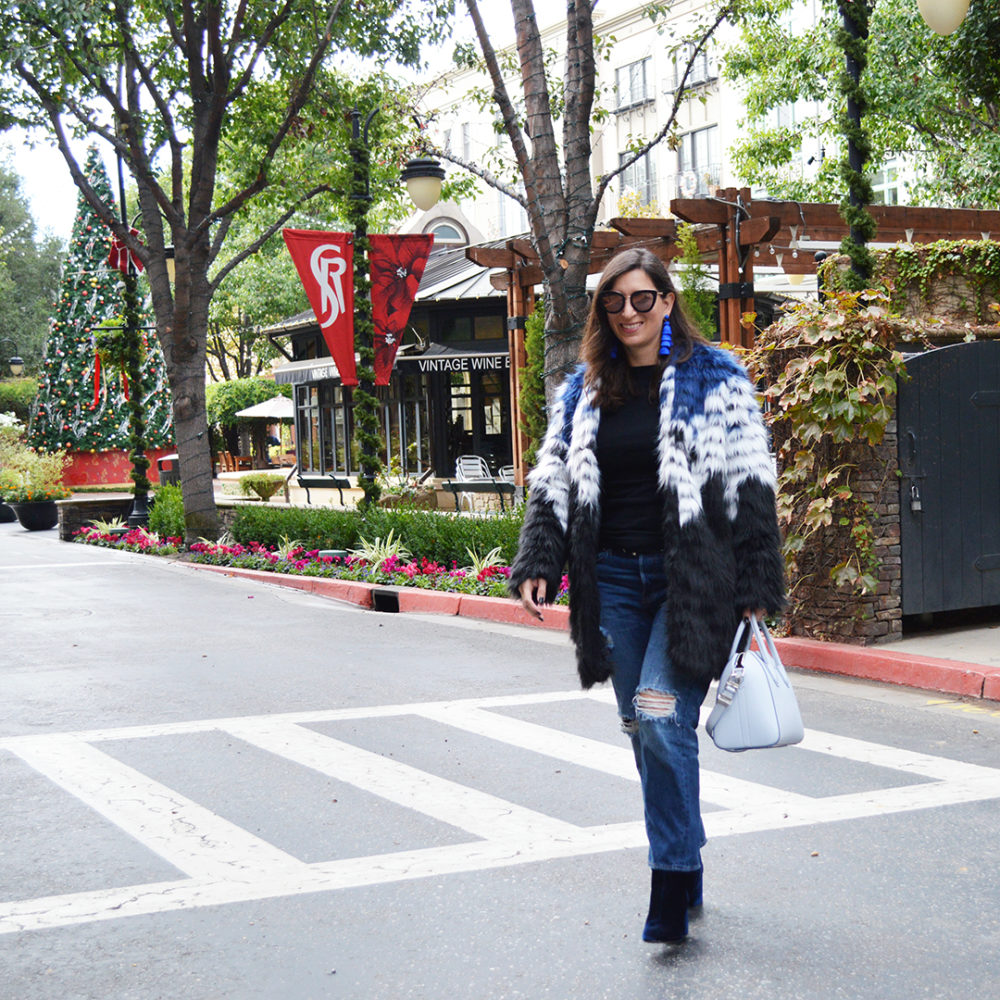Urban faux fur in the suburbs – Bay Area Fashionista