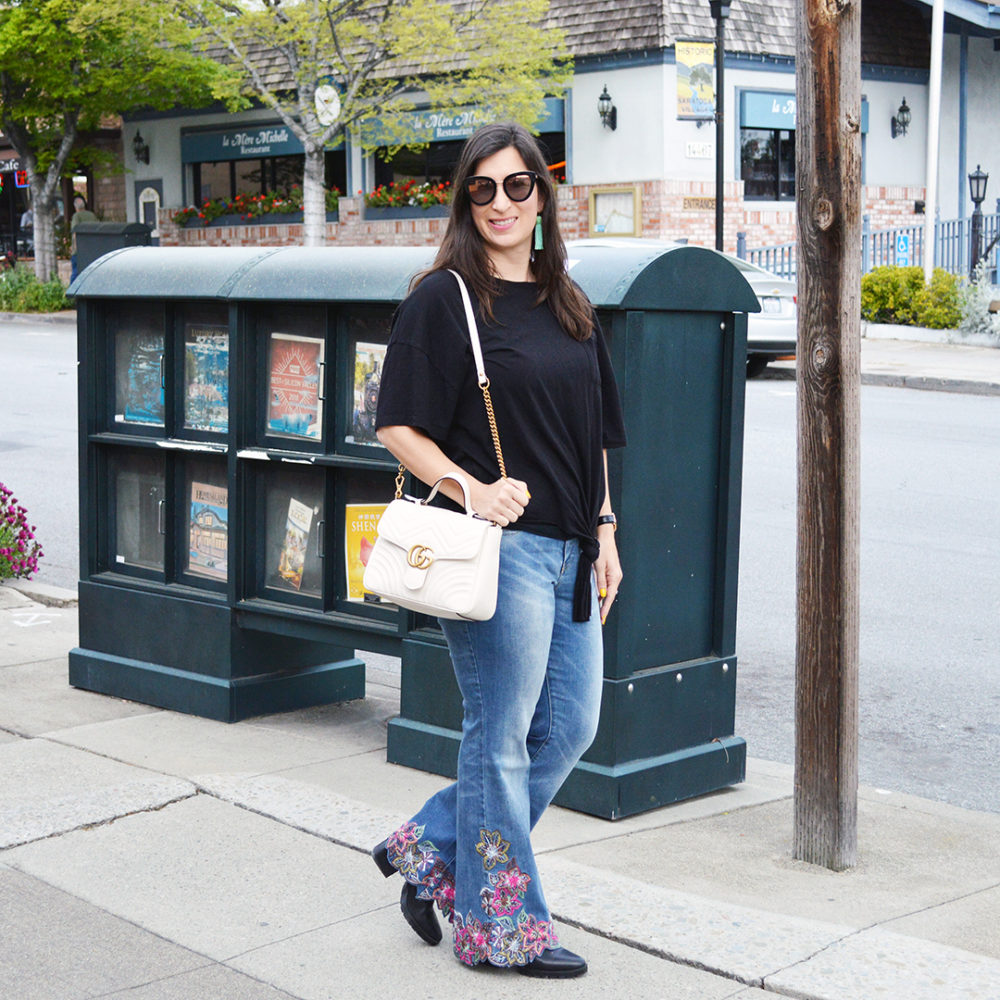 Embellished denim flares for spring 2018 – Bay Area Fashionista