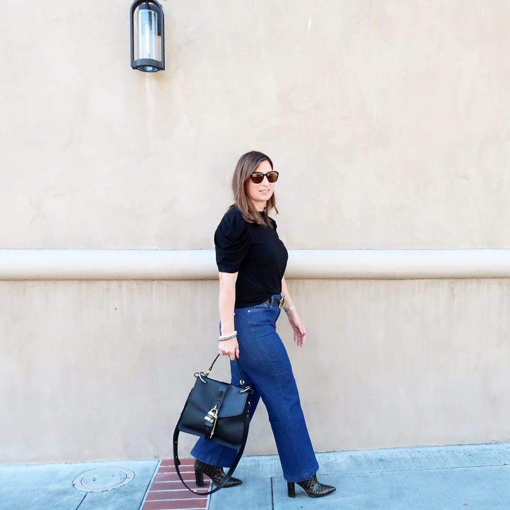 Puff sleeves and cropped wide leg jeans for fall 2019 – Bay Area ...