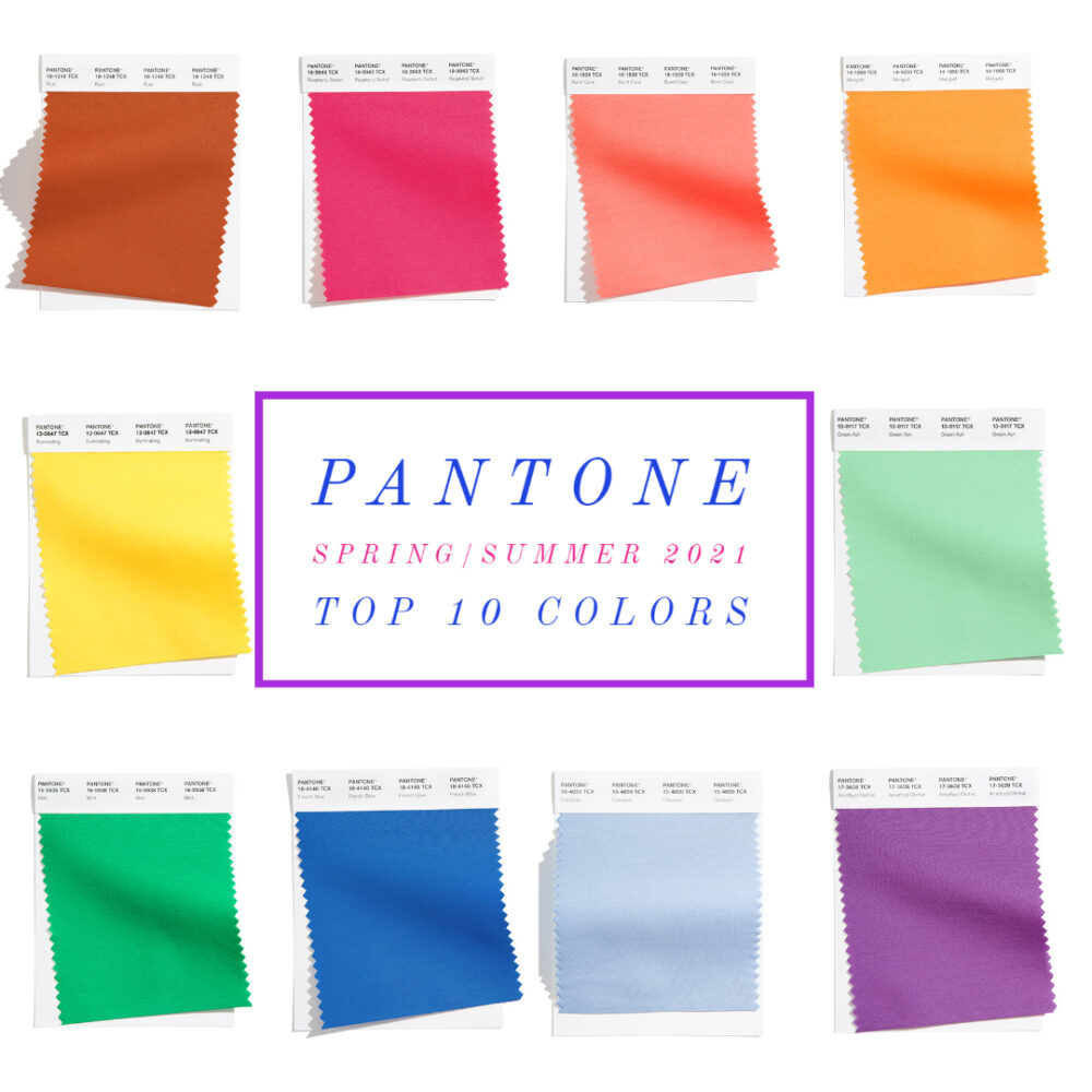 Spring 2021 Colors Trends from Pantone and NYFW – Bay Area Fashionista