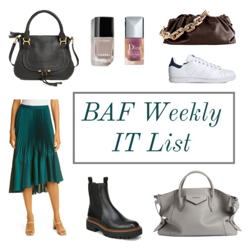 BAF Weekly IT List and weekend sales – Bay Area Fashionista