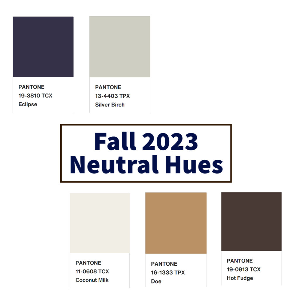 Fall 2023 color trends from Pantone and NYFW – Bay Area Fashionista