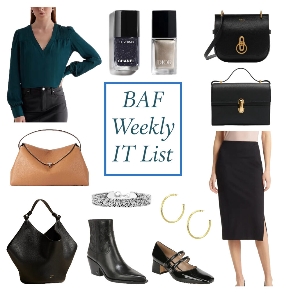 BAF Weekly IT List – Bay Area Fashionista