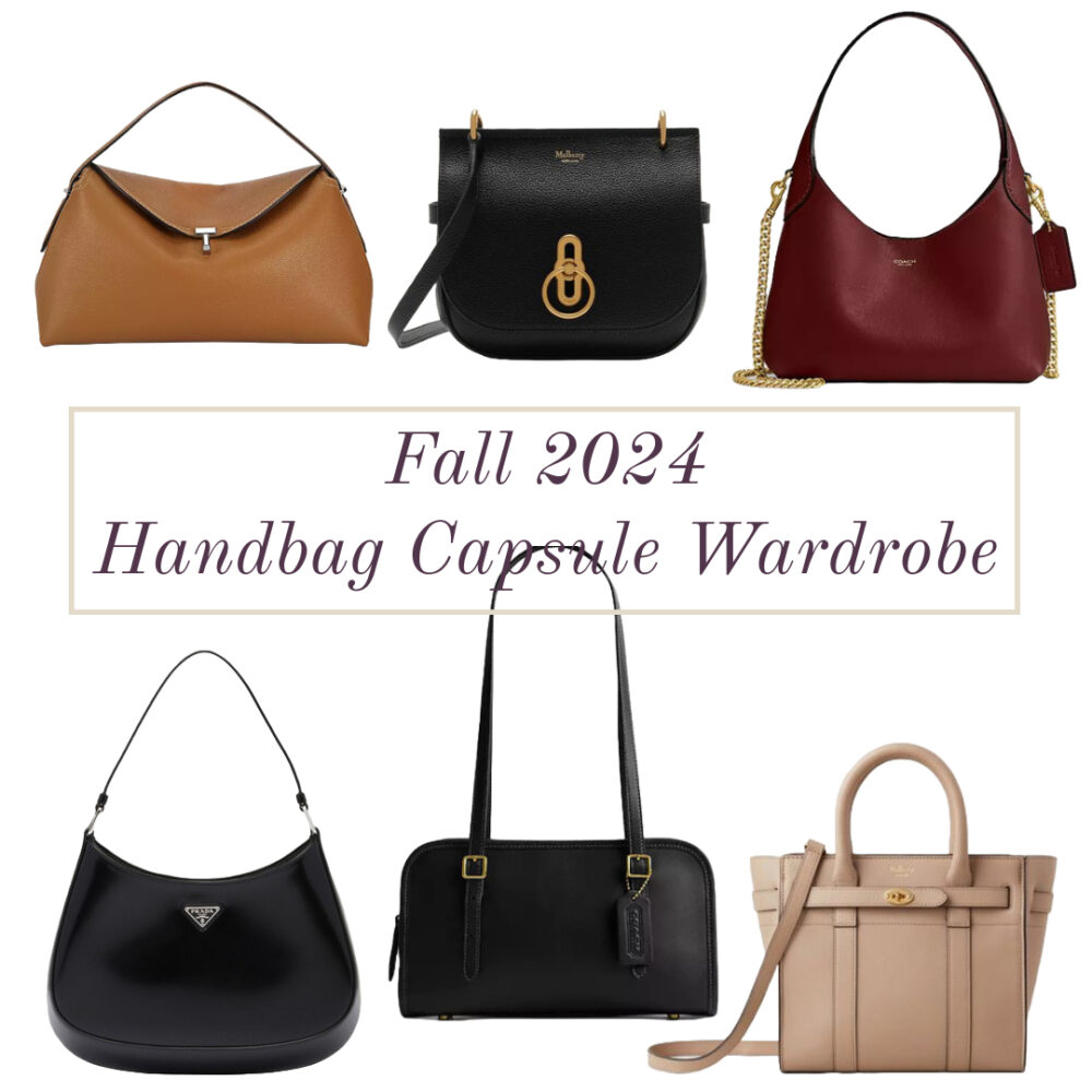 Handbag capsule wardrobe fall 2024 – Bay Area Fashionista