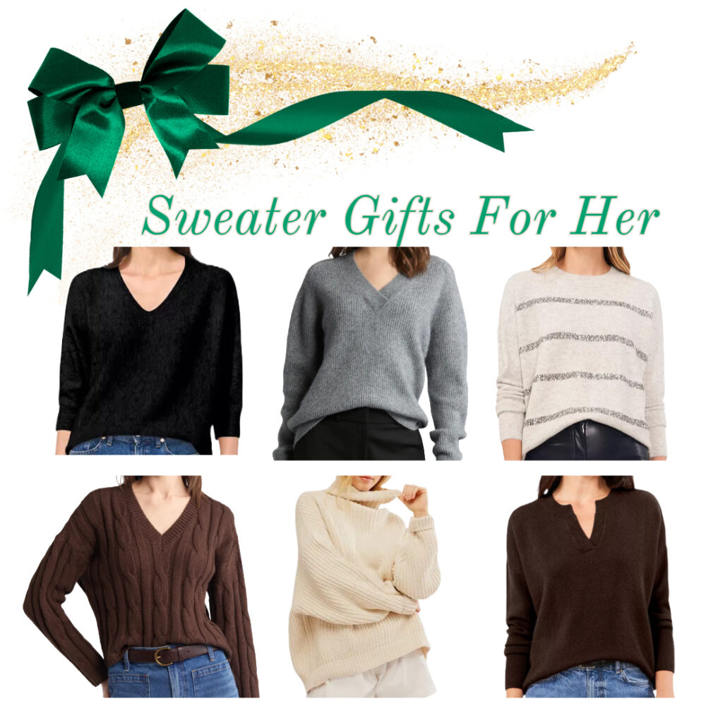 Sweater gift ideas 2024 – Bay Area Fashionista