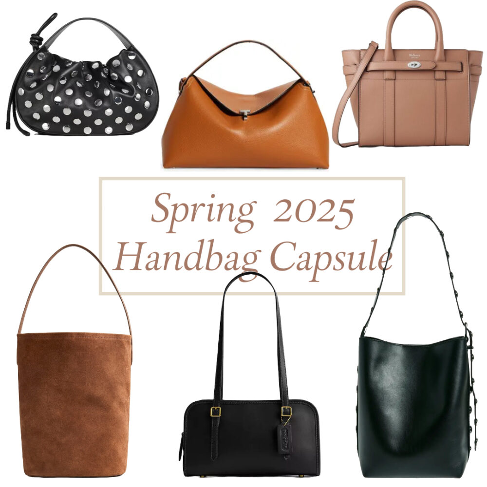 Handbag capsule wardrobe spring 2025 – Bay Area Fashionista
