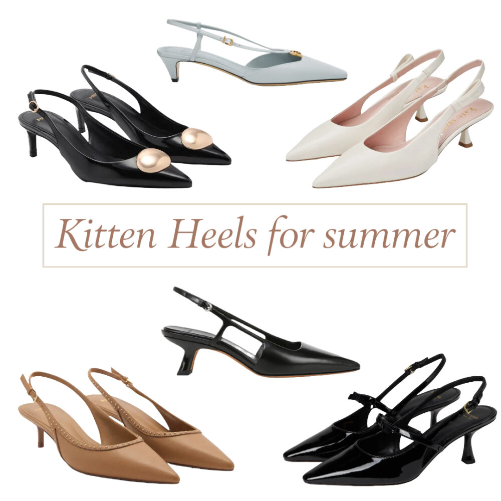 Kitten Heels for summer 2025 – Bay Area Fashionista